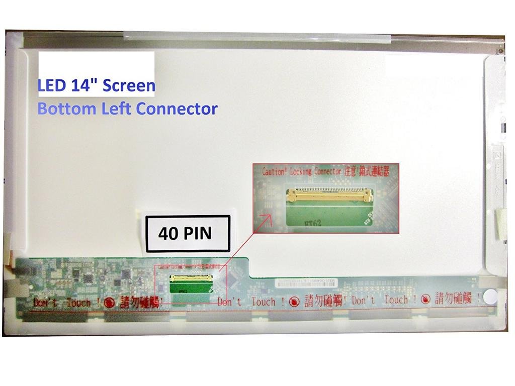 Boehydis Hb140wx1-200 Replacement LAPTOP LCD Screen 14.0" WXGA HD LED DIODE (Substitute Replacement LCD Screen Only. Not a Laptop )