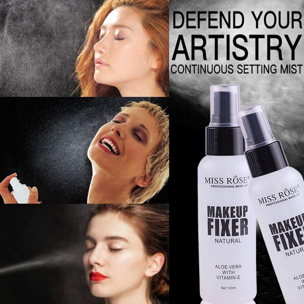 24h Bottle Long Spray Finishing Setting 100ml Lasti Makeup Spray Sealing Personal Skin Care TSs647 (white, One Size)