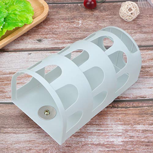 POPETPOP Hanging Rabbit Hay Rack Feeder - Plastic Fixable Small Pet Food Container, Less Wasted Rabbit Caged Hay Rack Manger for Hamster/Guinea Pig/Chinchilla/Small Animals/Bird