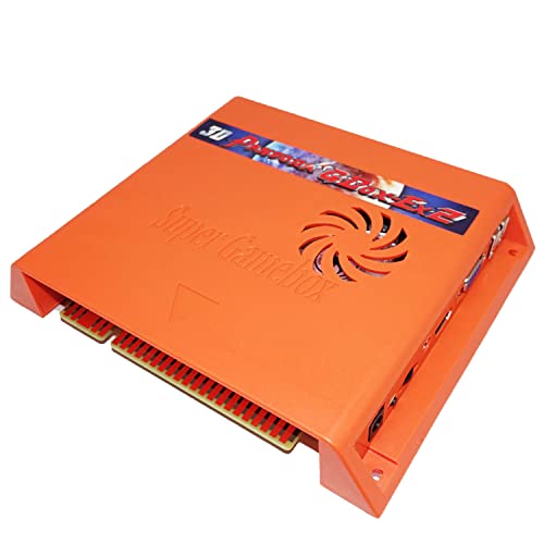 ARCADORA Pandora Box EX 2 Arcade Jamma Board, 4300 in 1 (70 3D Games) DIY Retro Game Cabinet, VGA HDMI Output, Save Games, Accurate Search Games, Custom Button
