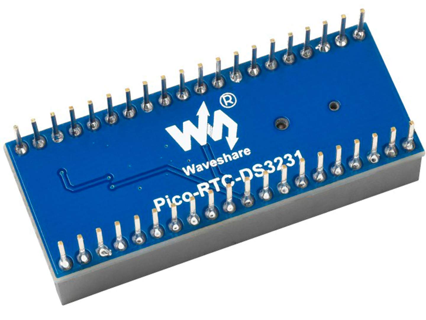 Waveshare Precision RTC Module for Raspberry Pi Pico, Onboard High Precision RTC Chip DS3231, Uses I2C Bus for Communication Real-Time Clock Record