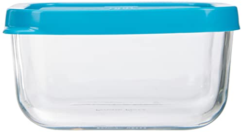 Bormioli Rocco Frigoverre 335180MA2321990 Food Container, Transparent, 9.7cm x 5cm