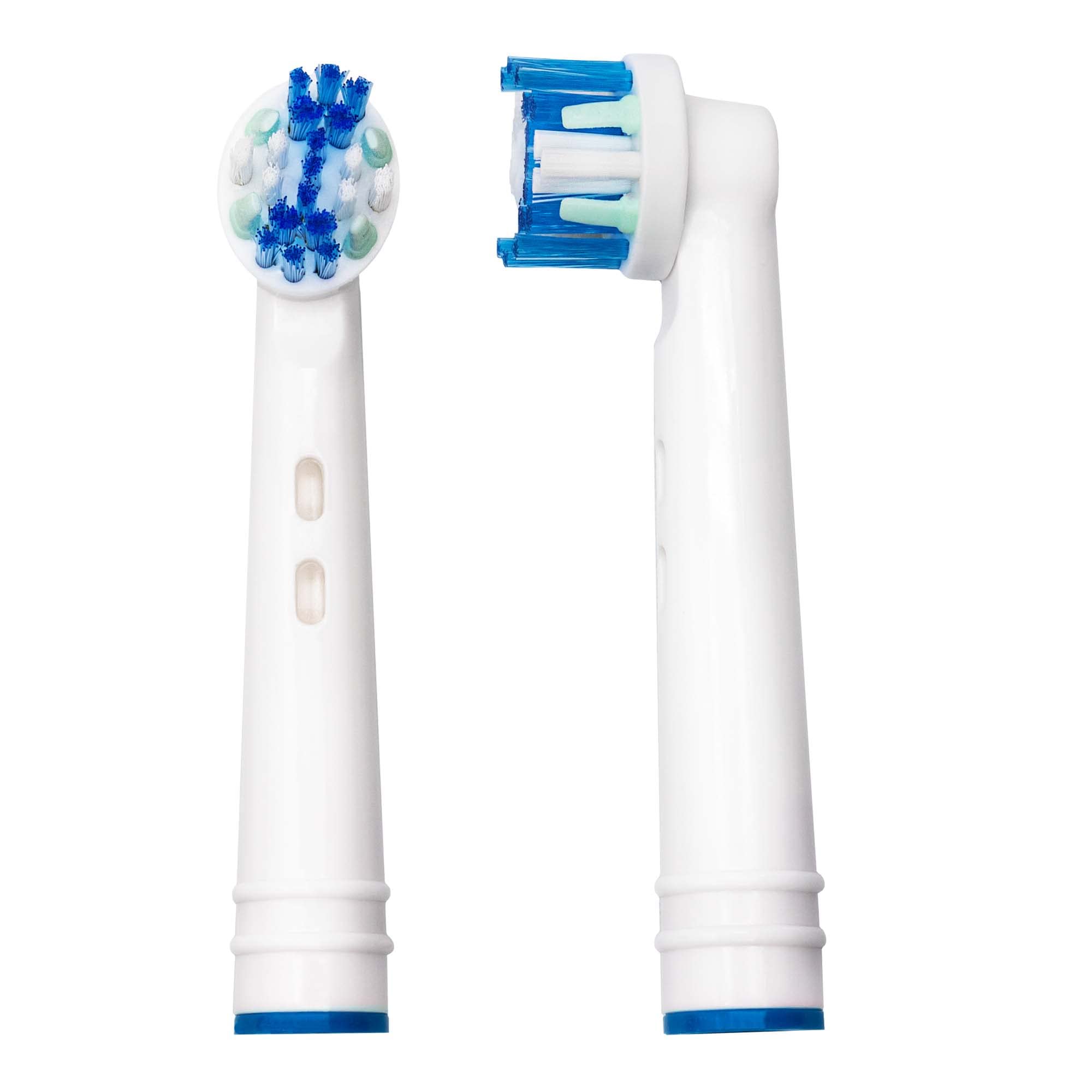 Flossing Action Replacement Brush Heads, Compatible with Braun Oral-B Electric Toothbrush - 4 Pack
