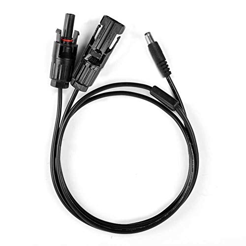 ACOPOWER 5.5mm x 2.1mm with Solar Connector Female/Male for Solar Panel Connecting,220wh Generator DC Adapter