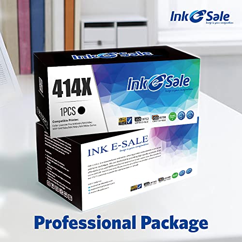 INK E-SALE [NO CHIP] Black 1-Pack Compatible Toner Cartridge Replacement for HP 414X M454dw M479fdw Toner for HP Color Pro M454dw M454 M454dn MFP M479fdw M479 M479fdn Toner Printer Ink