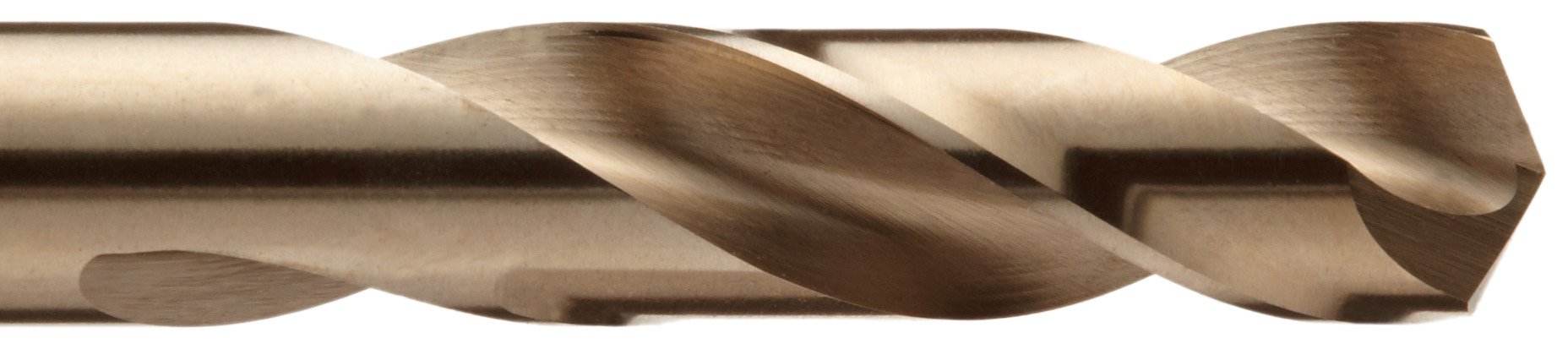 Chicago Latrobe 559 Series Cobalt Steel Short Length Drill Bit Set In Metal Case, Gold Oxide Finish, 135 Degree Split Point, Inch, 29-piece, 1/16"- 1/2" in 1/64" increments