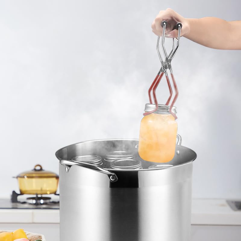 BriSunshine 21.5 QT Stainless Steel Canning Pot with Lid, Rack & Canning Tools Set, Canning Supplies Kit Water Bath Canner for Beginner