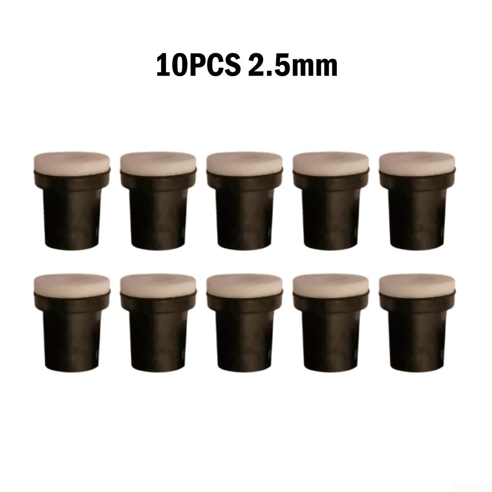 FACULX Abrasive Blast Sandblaster Replacement Nozzle Gun Ceramic Tips for 5gallon Sandblasting Tanks 2mm-3.5mm(2.5mm)
