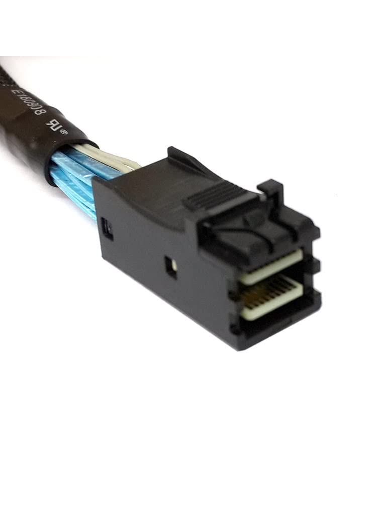Dilinker 𝐃𝐢𝐋𝐢𝐧𝐤𝐞𝐫 50CM HD Mini-SAS(SFF-8643) to U.2 (SFF-8639) NVMe SSD Cable