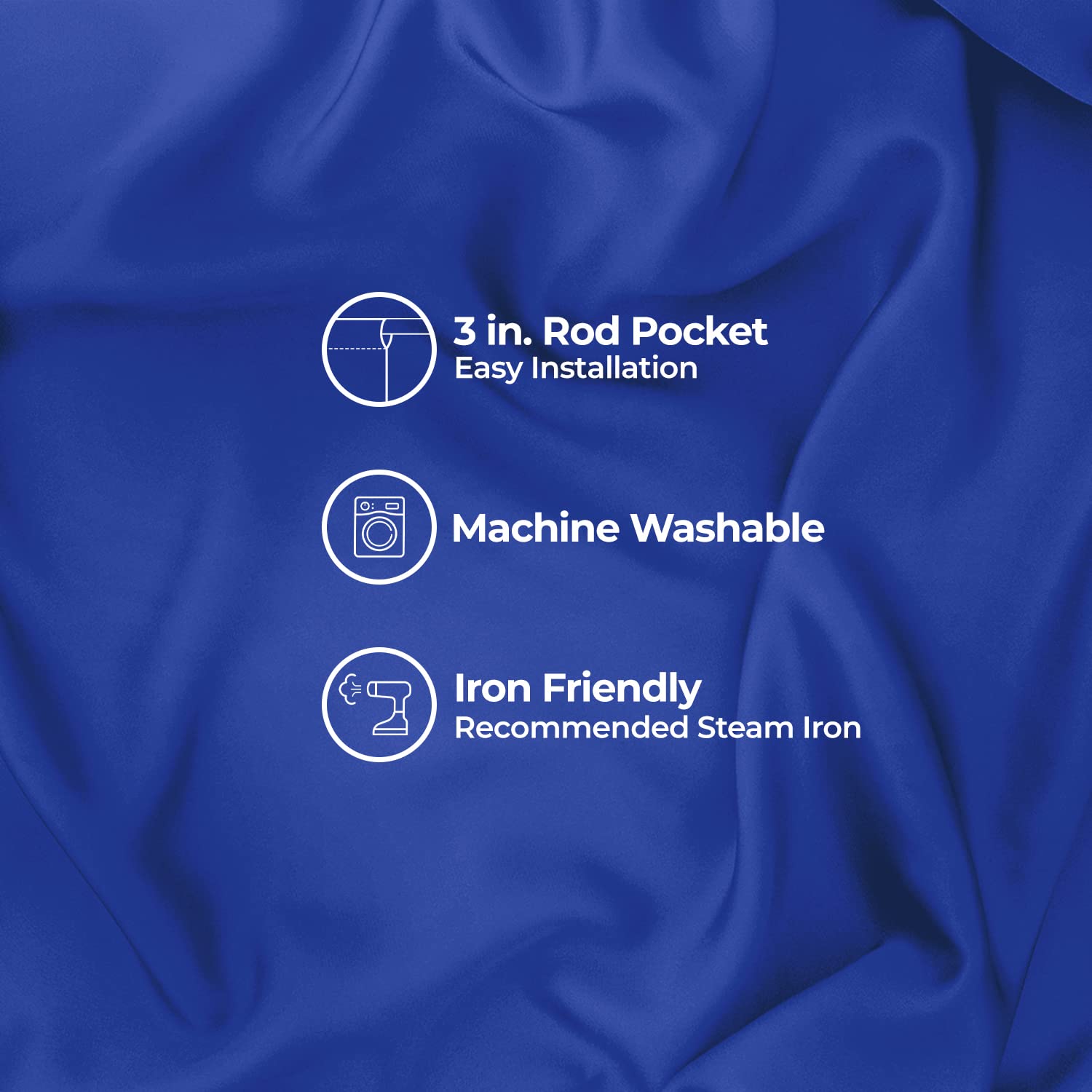 LimoStudio (Large Heavy Duty) 10 x 20 ft. Blue Backdrop Screen, Studio Background A+ Grade Silk Texture Premium Thick Synthetic Fabric >150GSM, Solid Chromakey Blue for Clean Delicate Edge, AGG2978