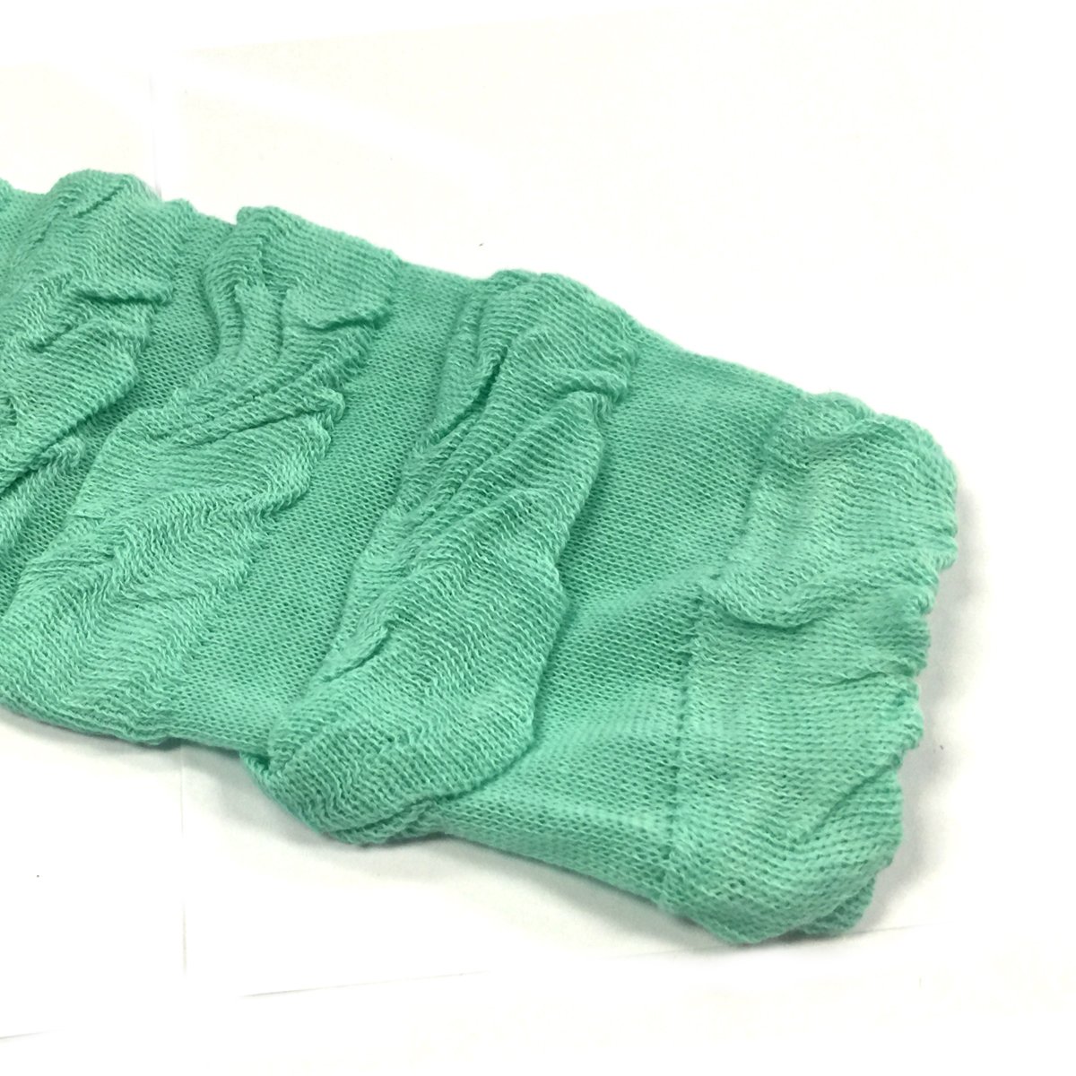 Bowbear New Little Girls 3 Pair Layered Ruffles Leg Warmers, Sea Green, Hot Pink, Purple