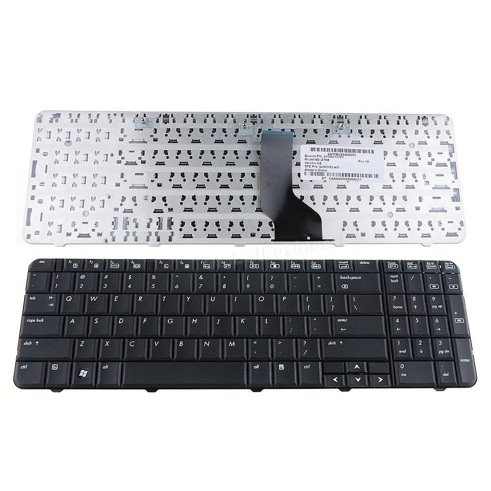 New Laptop Keyboard Replacement for HP Compaq CQ60-206US CQ60-210US CQ60-211DX CQ60-212US CQ60-214DX CQ60-215DX CQ60-216DX US Layout Black Color