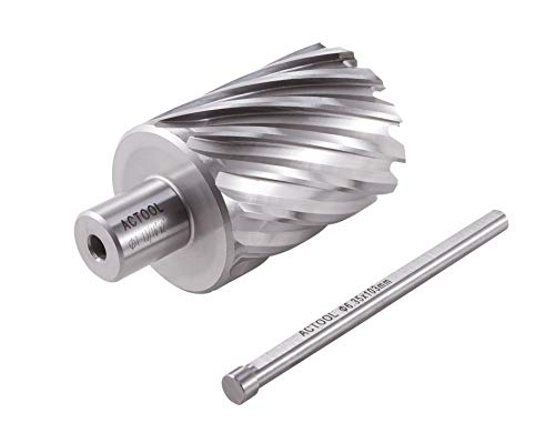ACTOOL 1-13/16" Diameter × 2" Depth of Cut HSS ANNULAR Cutter with 3/4'' Weldon Shank