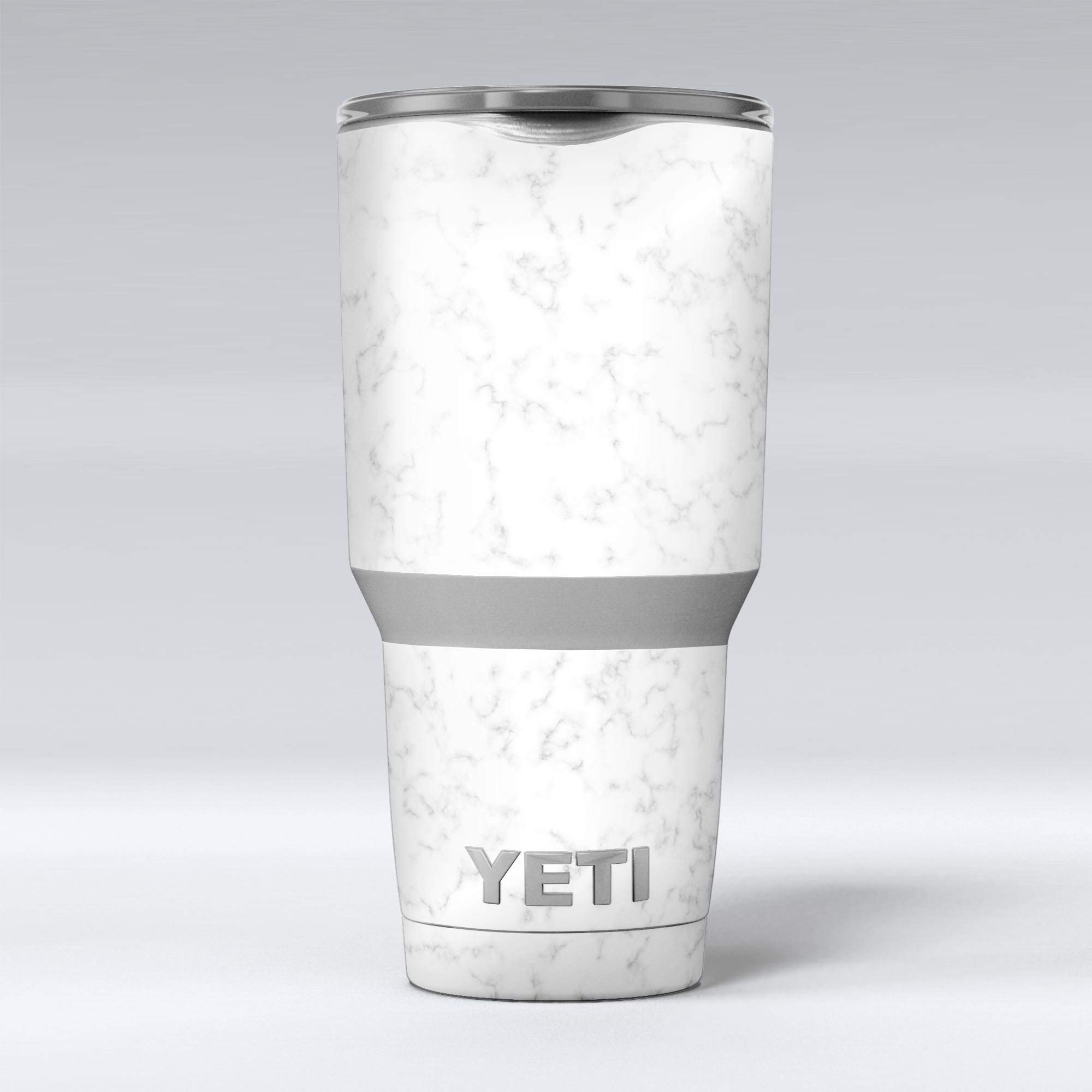 Design Skinz Slate Marble Surface V50 - Skin Decal Vinyl Wrap Kit Compatible with The Yeti Rambler Cooler Tumbler Cups