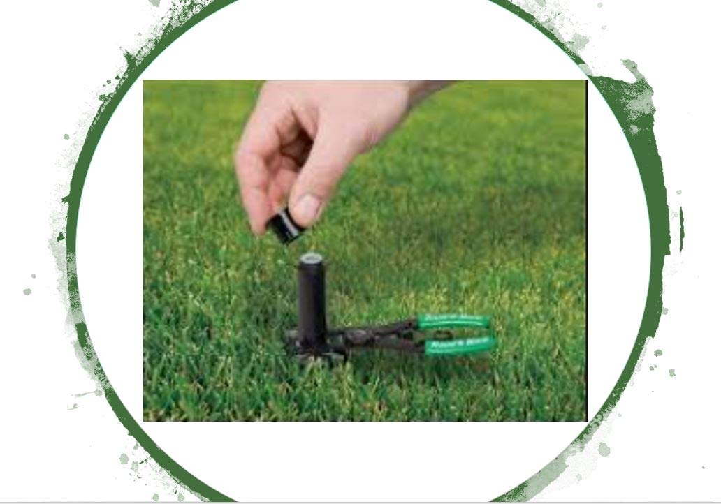 Modtek Replacement Pop UP Sprinkler Heads for RainBird, Hunter, Orbit Pop Up Sprinklers, Sprinkler Color May Vary. (5, 8AN)