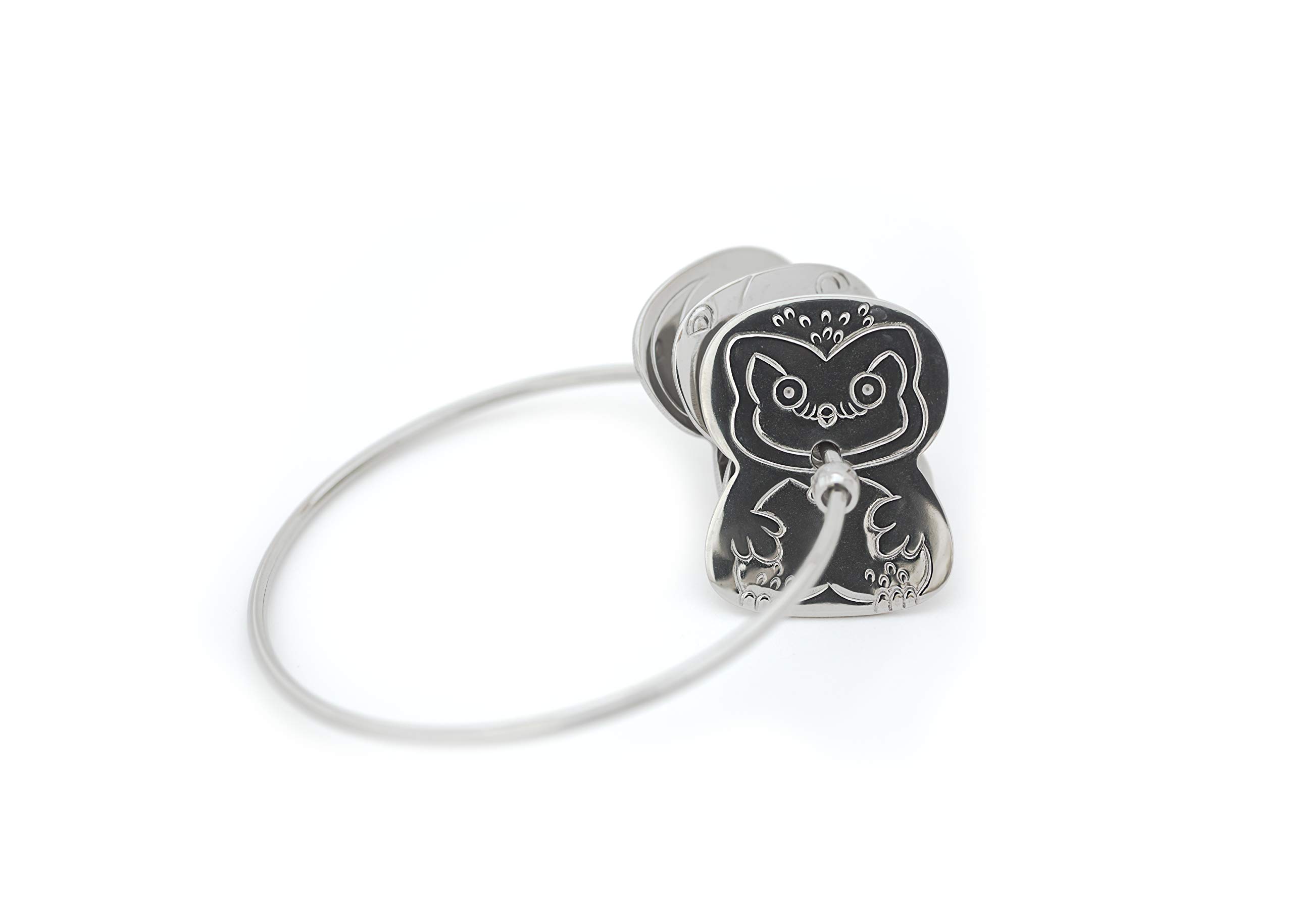 Arctic Friends Stainless Steel Rattle and Teether - Made in USA by Kleynimals