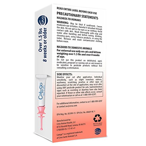 Catego Flea & Tick Control for Cats (Single Dose)