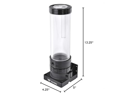 Thermaltake Pacific PR32-D5 Plus 16.8 Million RBG Color Software Enabled (TT RGB Plus/Alexa/Razer Chroma) 5-Speed D5 Pump/Reservoir Combo CL-W280-PL00SW-A