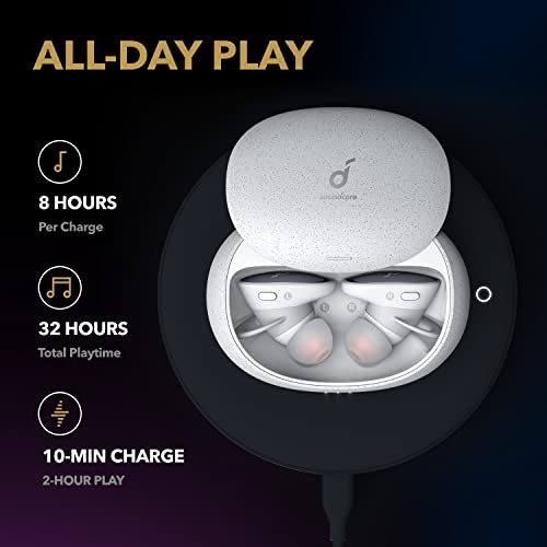 Soundcore by Anker Liberty 2 Pro True Wireless Earbuds, Bluetooth Earbuds, ACAA Dynamic Driver and Armature Driver, in-Ear Studio Performance, 8H Playtime, HearID Personalized EQ, Wireless Charging