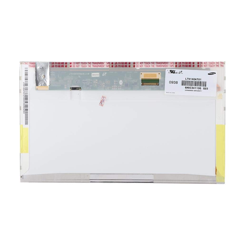 Tangxi Laptop LCD Screen, 14.0inch 1366x768 High Resolution LCD Display Screen for Samsung RV411 RV420 RV408 RV425 R428 RV415