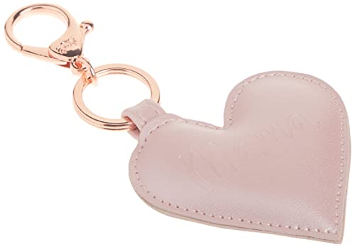 Itzy Ritzy Diaper Bag & Purse Charm, Keychain & Luggage Marker; Measures 6" Long & 3" Wide; Features Durable Clasp & Trendy Rose Gold Hardware, Blush