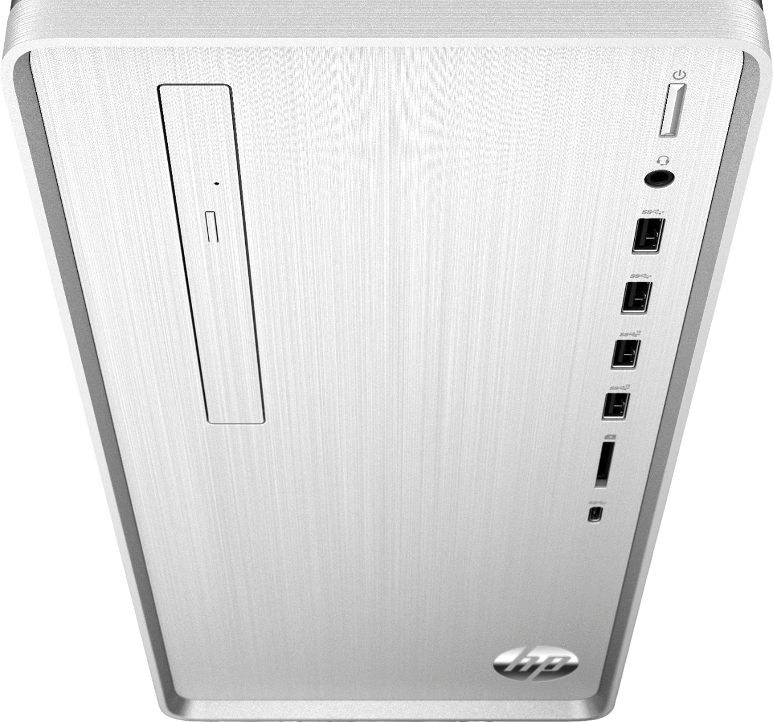 HP - Pavilion Desktop - TP01-0014 - Intel Core i3-8GB Memory - 256GB Solid State Drive - Natural Silver