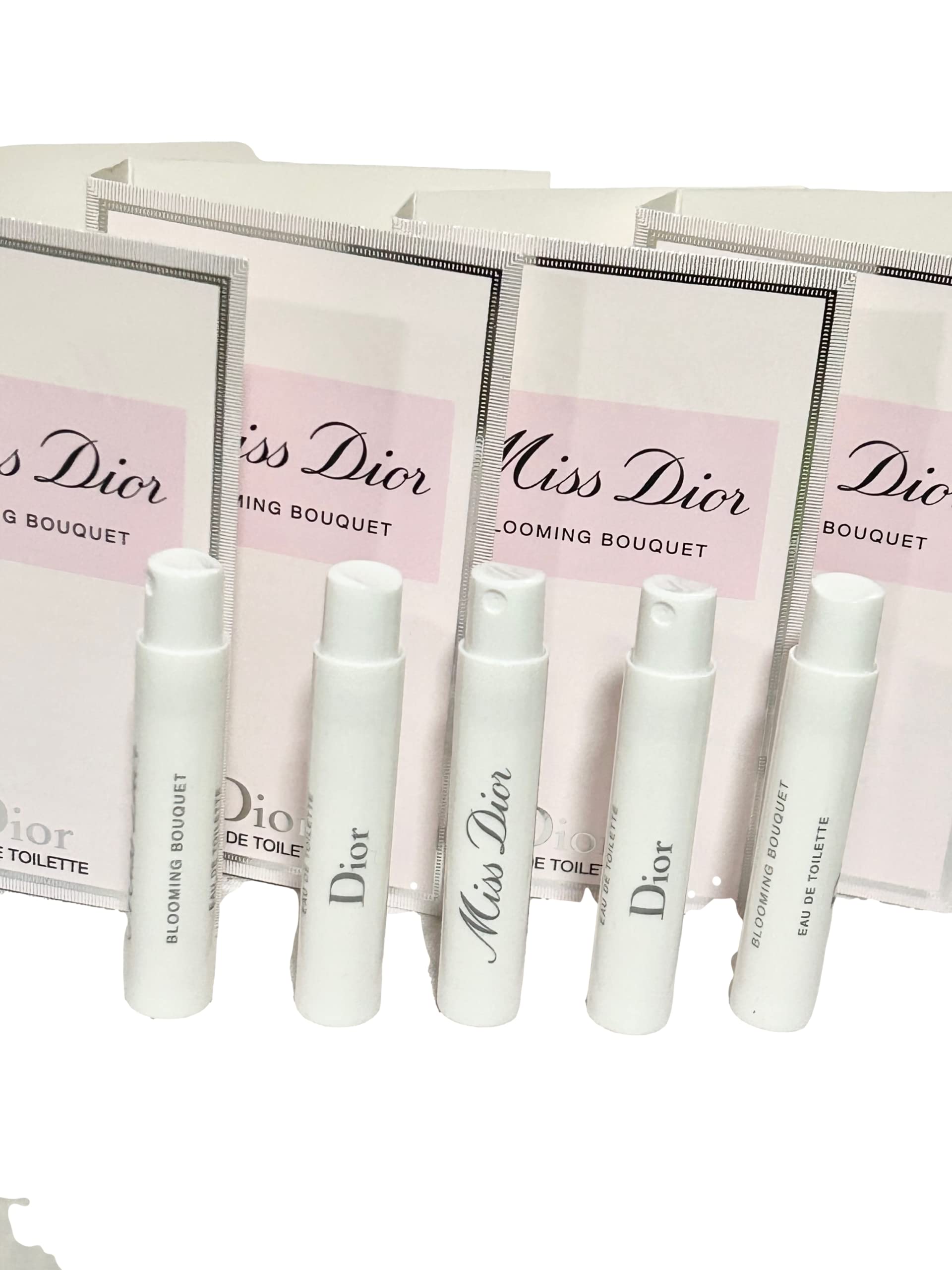 Christian Dior Miss Dior Blooming Bouquet Eau De Toilette 0.03 Ounce x 5