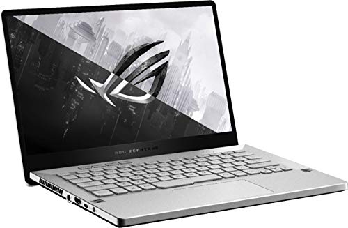 ASUS ROG Zephyrus G14 14" VR Ready 120Hz FHD Gaming Laptop,8Core AMD Ryzen 9 4900HS,16GB RAM,1TB PCIe SSD,Backlight,Wi-Fi 6,USB C,NVIDIA GeForce RTX2060 Max-Q,Win10 (Moonlight White) (Renewed)