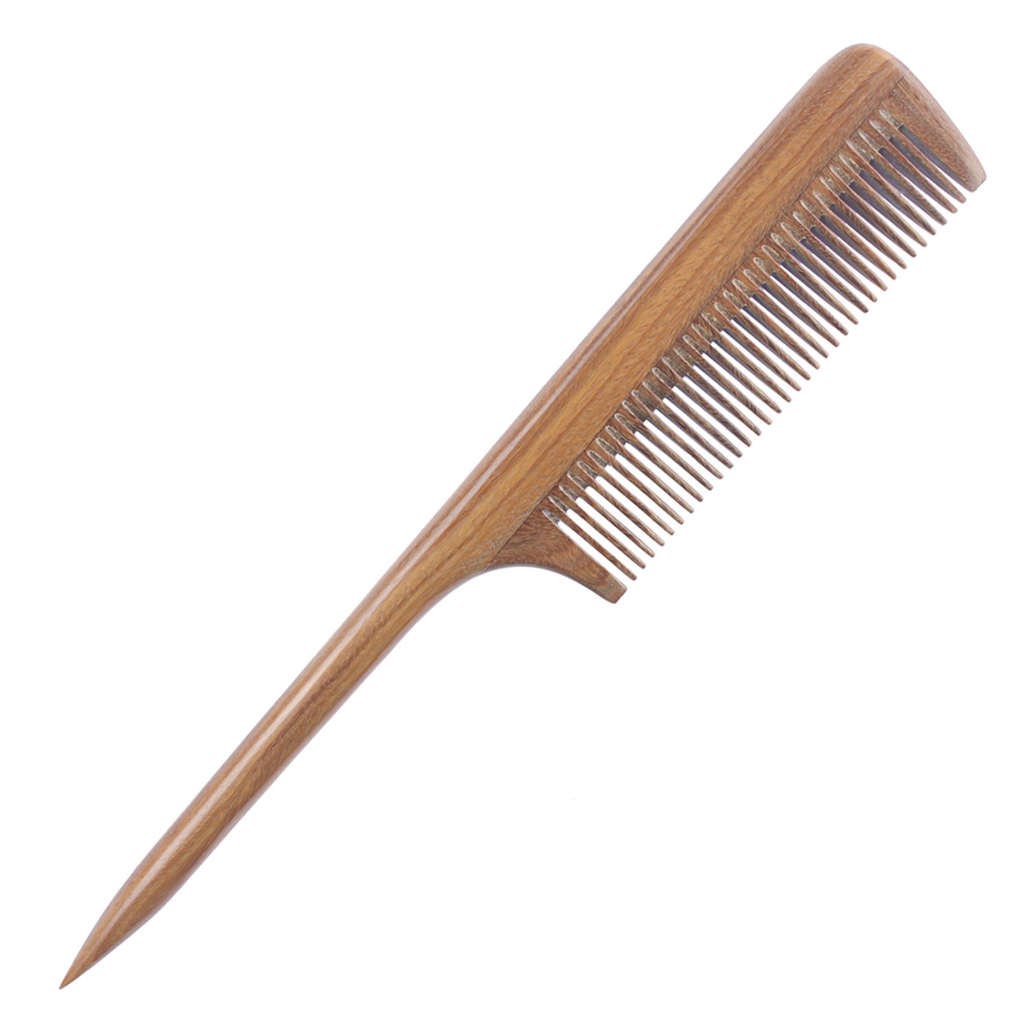 Breezelike Hair Combs - Sandalwood Fine Tooth Comb - No static Natural Aroma Wooden Tail Comb for Women