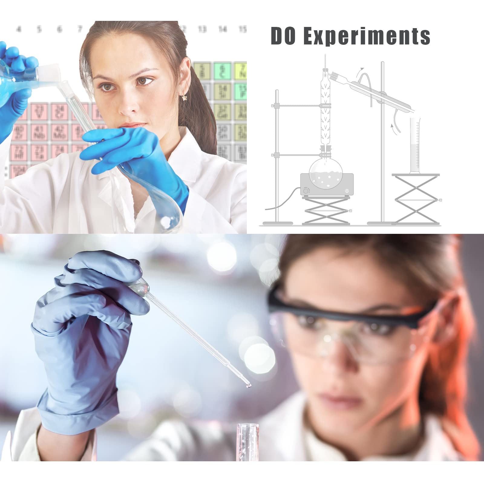 50PCS 5ML Disposable Transfer Pipettes Dropper,Essential Oils Pipettes Dropper,Tools for Science Laboratory and DIY Art