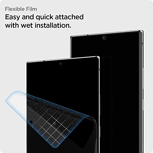 Spigen NeoFlex Screen Protector Designed for Samsung Galaxy Note 20 Ultra [2 Pack] - Case Friendly