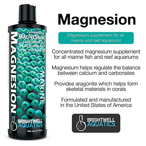 Brightwell Aquatics Magnesion - Concentrated Magnesium Supplement For Reef and Marine Aquariums