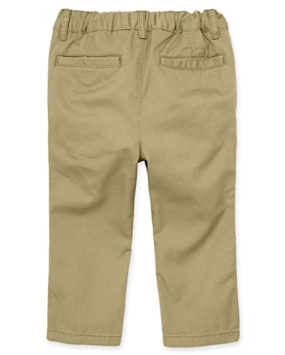 The Children's Place baby boys and Toddler Skinny Chino 3-pack Pants, Black/Flax/New Navy 3 Pack, 3T US