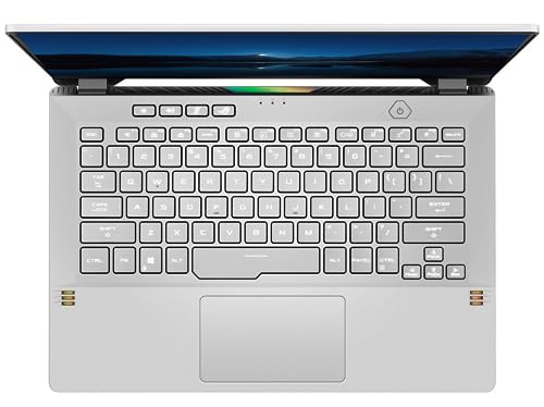 ASUS ROG Zephyrus 14" FHD Laptop, 2023 Newest Upgrade, Gaming Laptop AMD Ryzen 7-5800HS Processor, 40GB RAM, 1TB SSD, Windows 11 Home, Fast Charge, HDMI, Webcam, Bluetooth, White, LIONEYE HDMI Cable