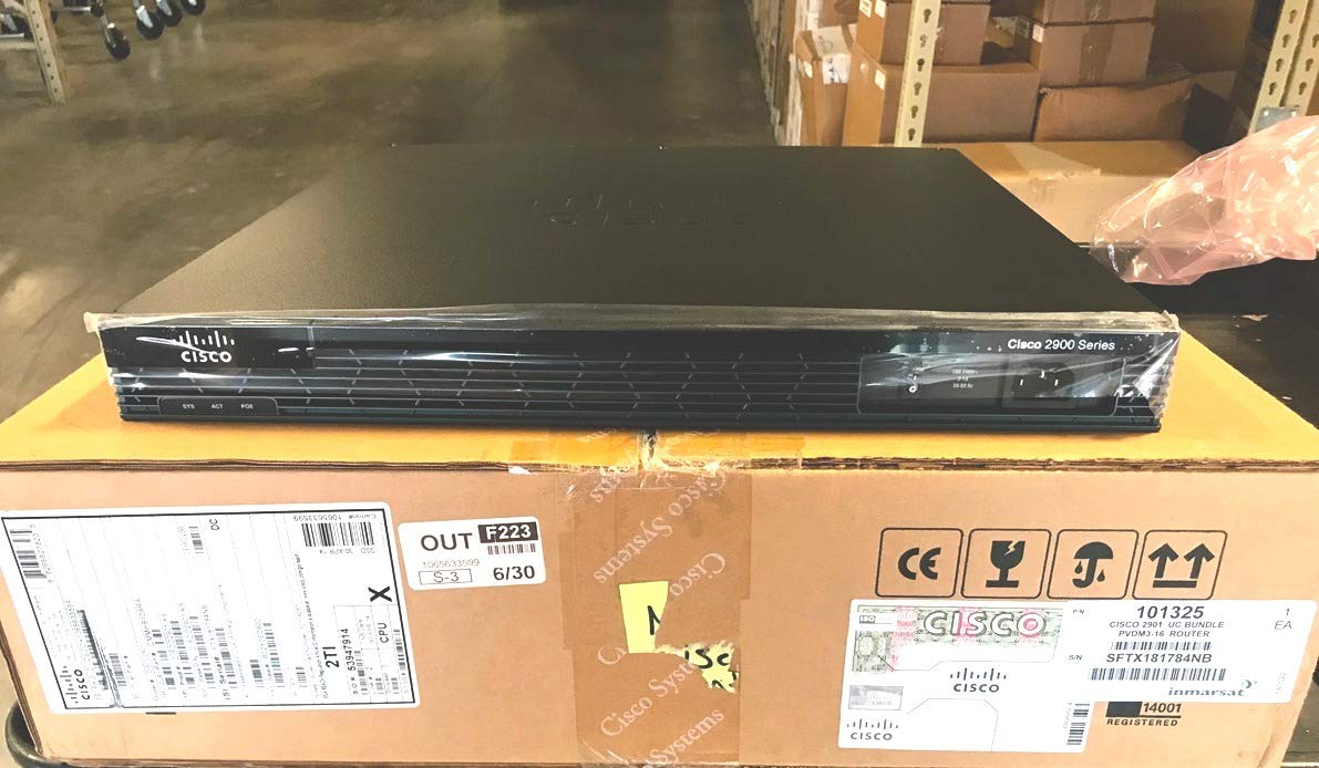 Cisco CISCO2901/K9 2901 Integrated Services Router