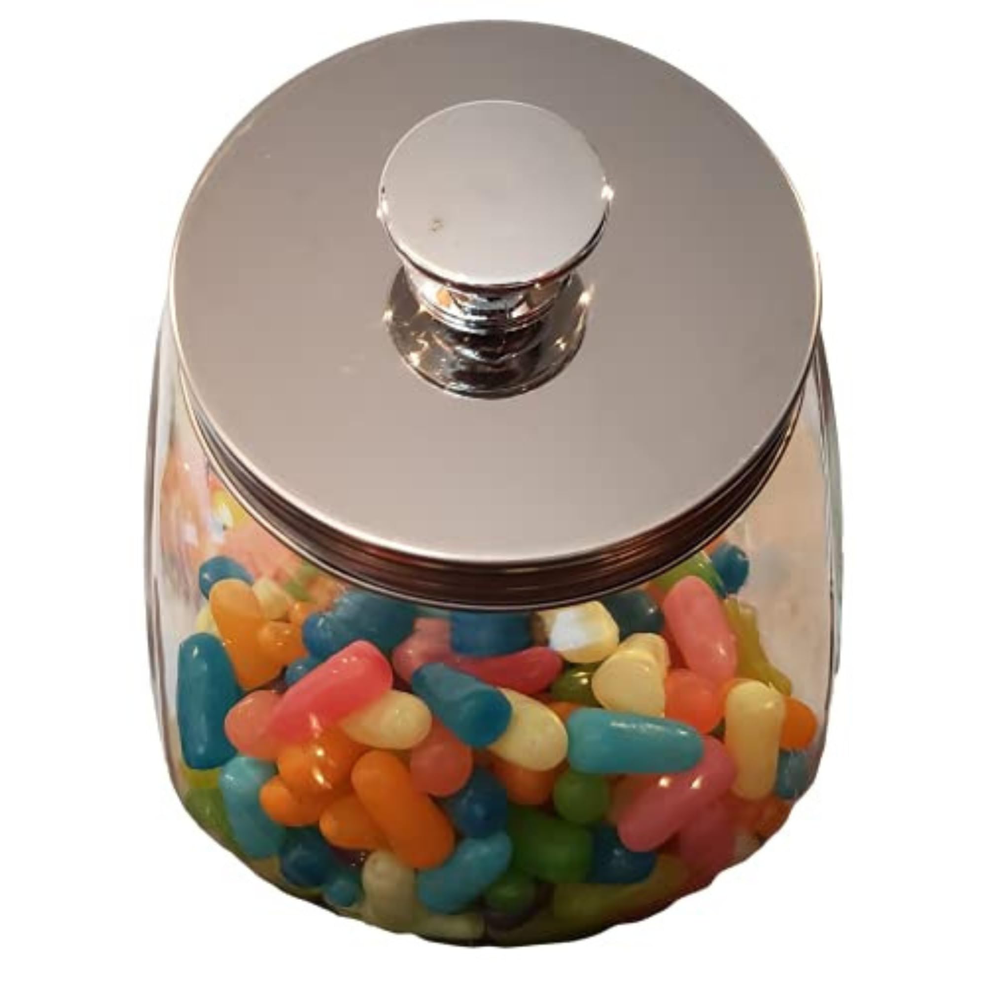 57oz / 1.7L - Airtight Glass Candy Jar Cookie Jar - Cookie Jars with Lids / Candy Jars with Lids Apothecary Jars β Laundry Room Laundry Pods Container Laundry Storage Organizer Laundry Pod Container