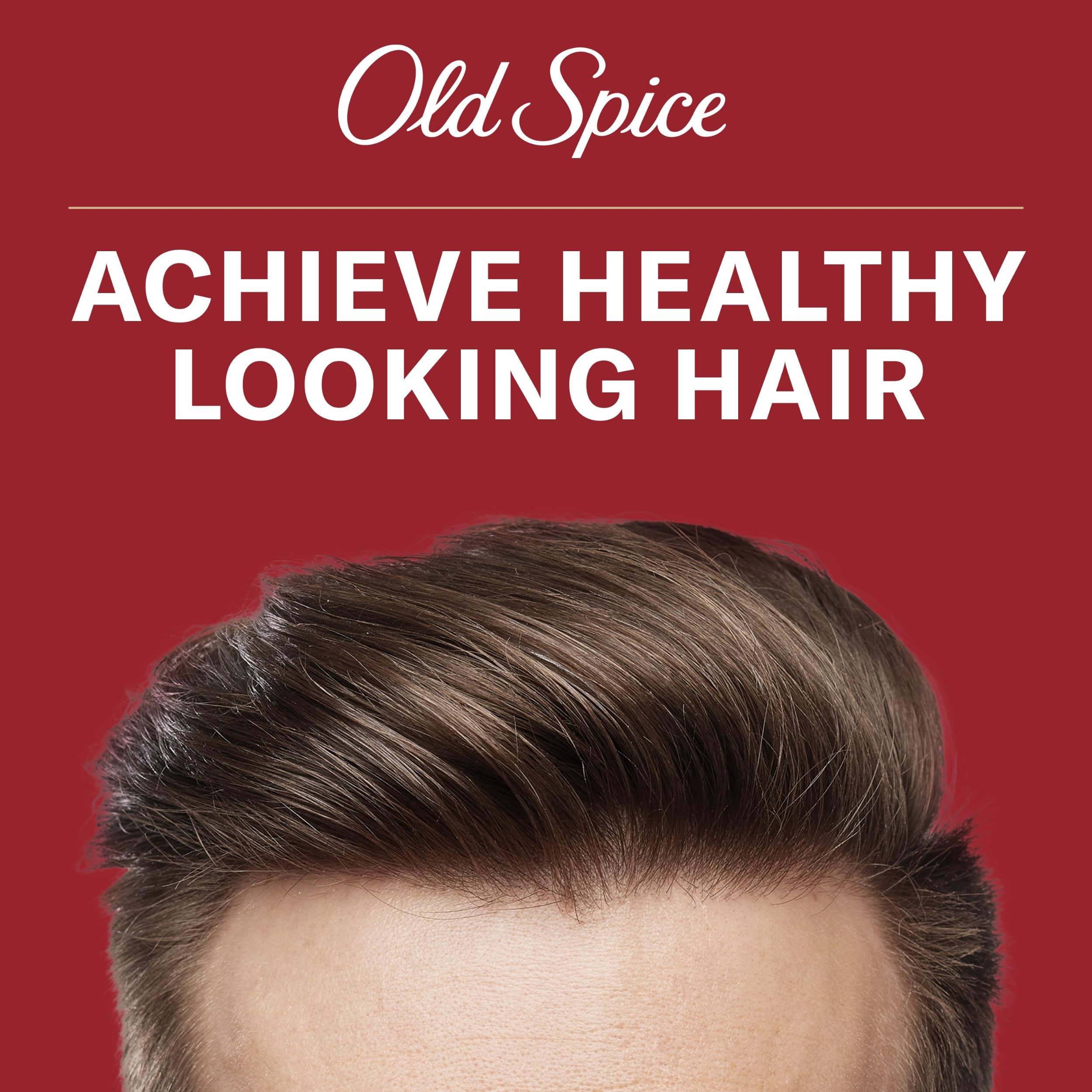 Old Spice Tea Tree Shampoo for Men, Cooling Shampoo with Tea Tree, Removes Built Up Dirt and Oil, 21.9 Oz Each, Twin Pack