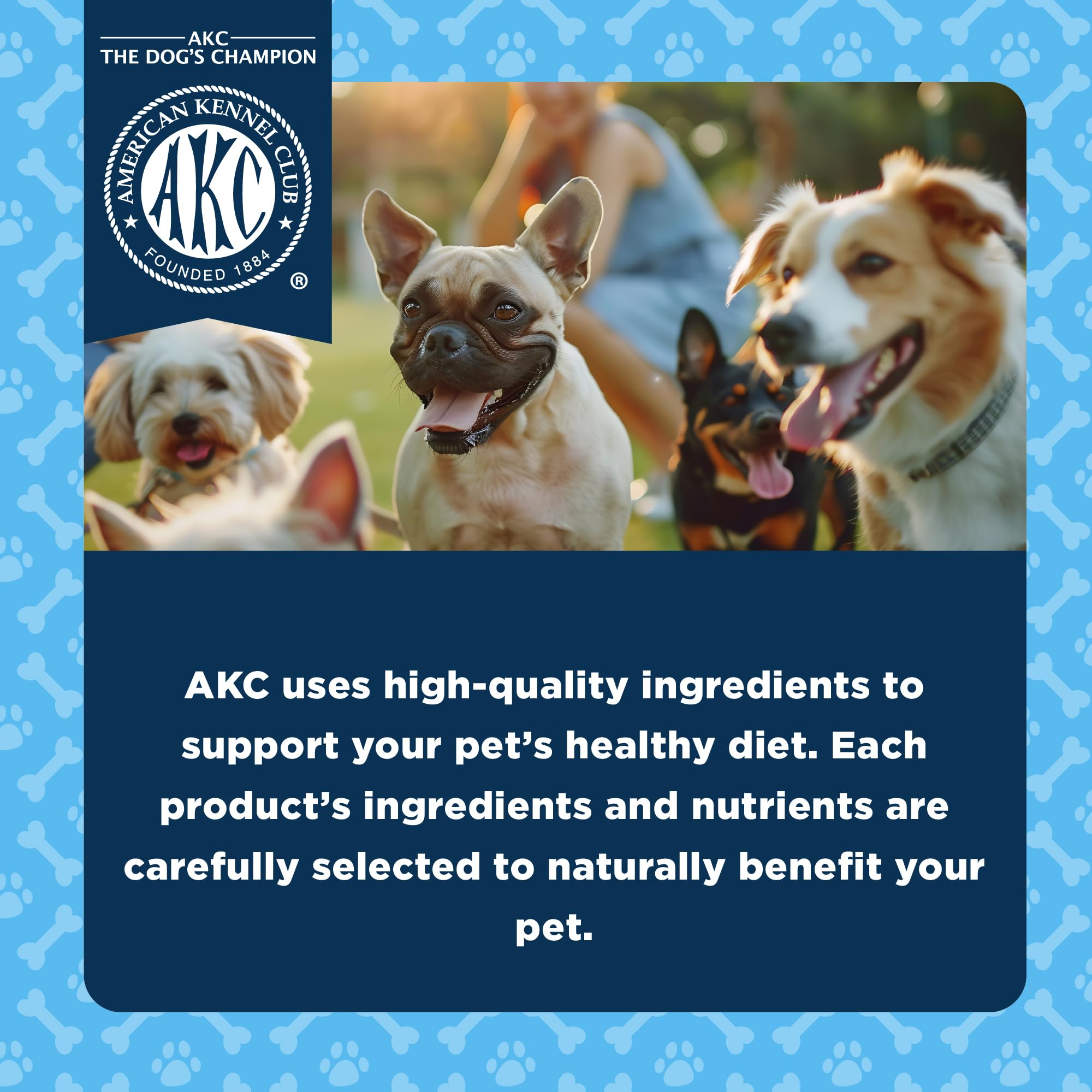 American Kennel Club Dentacare Large Breed Peanut Flavored Dental Dog Treats, Naturally Flavored, 15 Count