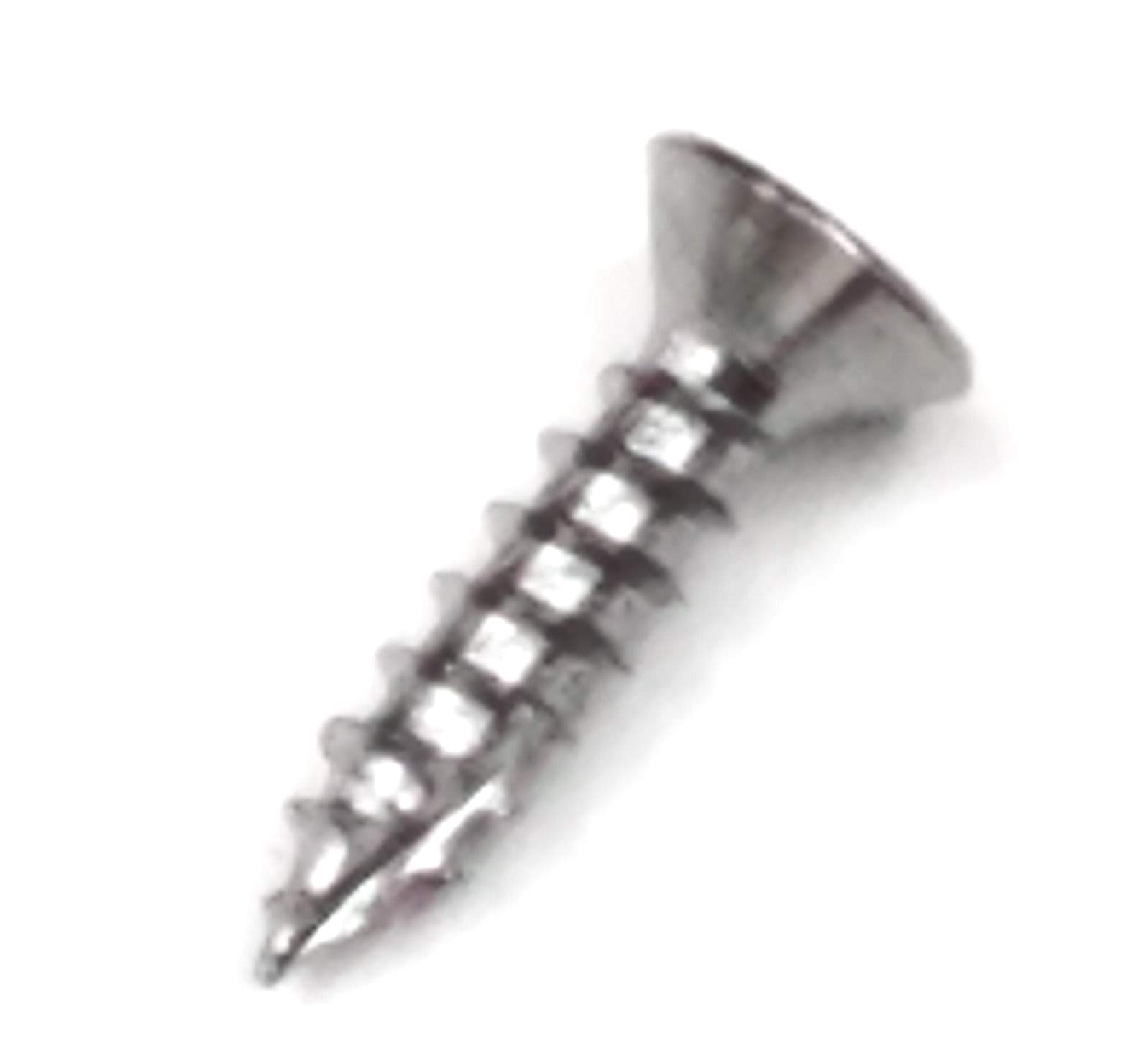 Hinge Outlet Polished Chrome Wood Screws for Hinges 9 x 1 Inch Inch - Fly Cut for Self Drilling - 24 Pack