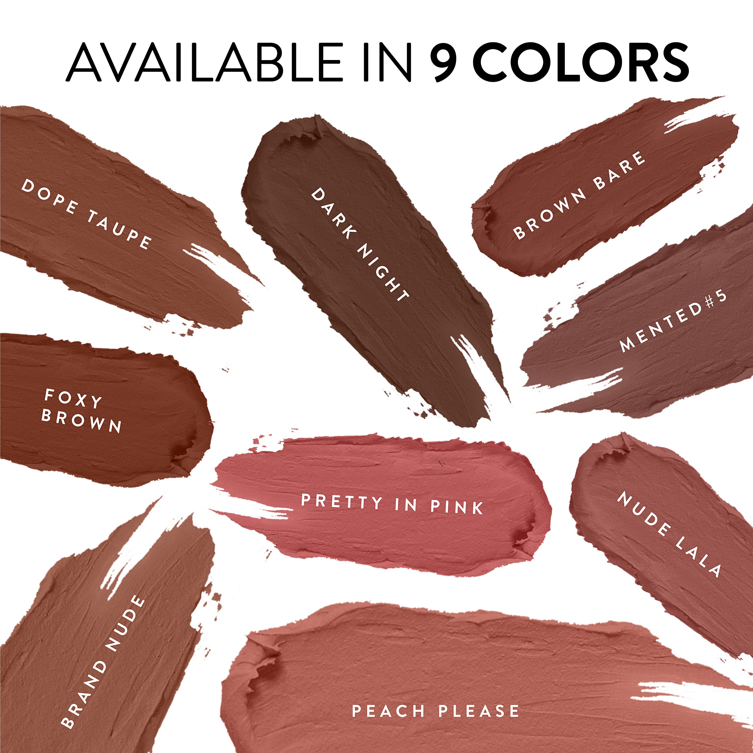 Mented Cosmetics Nude Lipstick for Women, Semi-Matte Long-Lasting Lip Stick, Moisturizing Vegan, Paraben & Cruelty-Free, Enhances All Complexions, Perfect for Everyday Makeup, Pretty in Pink