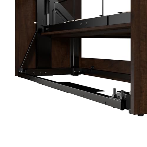 BESTAR Pur Full Murphy Bed, 59-inch Space-Saving Wall Bed for Multipurpose Guest Room or Home Office