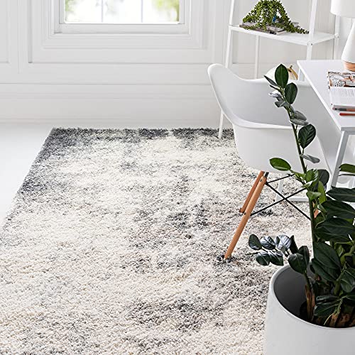 Rugs.com Soft Touch Shag Collection Area Rug β 2x3 Pebble Gray Shag Rug Perfect for Entryways, Kitchens, Breakfast Nooks, Accent Pieces