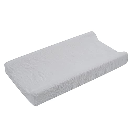 Changing Pad Cover for Baby Girl Boy, Comfort Diaper Change Table Pad Covers, Solid Color Changing Pad Sheets Removable Cover