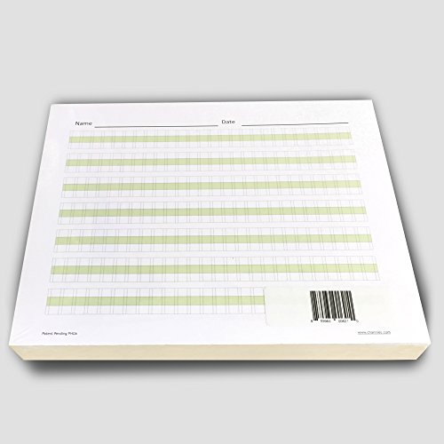 Channie's One Page A Day handwriting Practice 125 sheets 250 counts printed front and back for 1st-3rd, simplify handwriting teaching and learning size 8.5x11 inch