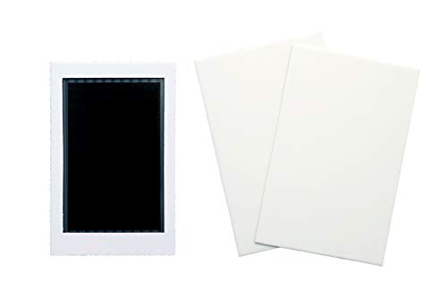 Little Pear Clean-Touch Babyprint Ink Pad, No Touch Ink Pad for Baby, Handprint or Footprint Keepsake, Black Ink
