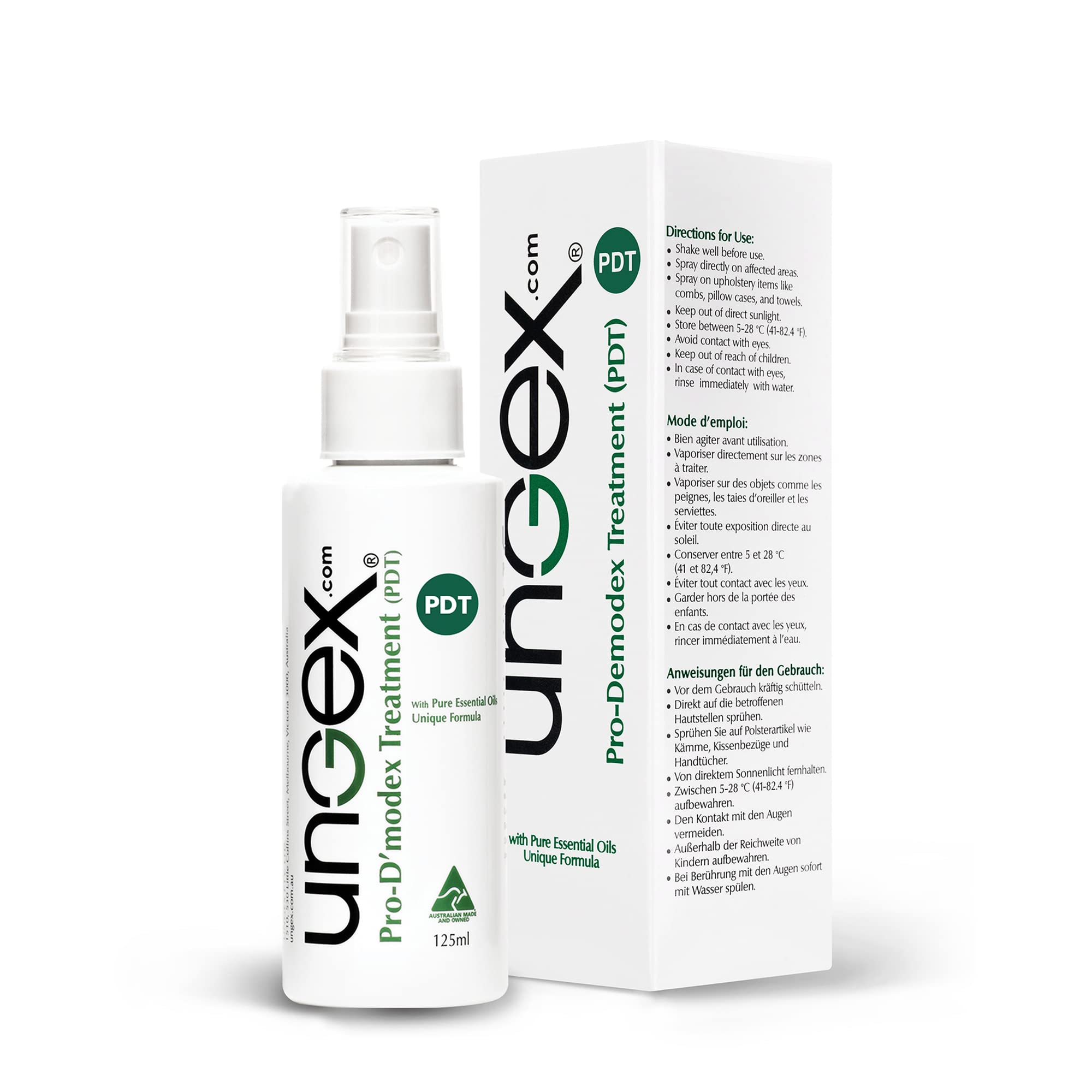 Ungex Pro-Demodex Treatment for Demodicosis | PDT