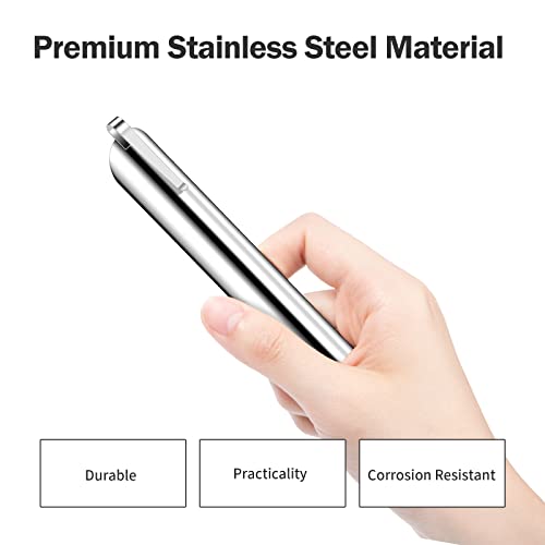 Restaurant Crumb Sweepers, Restaurant Crumb Cleaner, high quality Stainless Steel Crumb Scraper, Crumber Tool for Waiters, Waitresses and Servers (2 PACK, Silver)