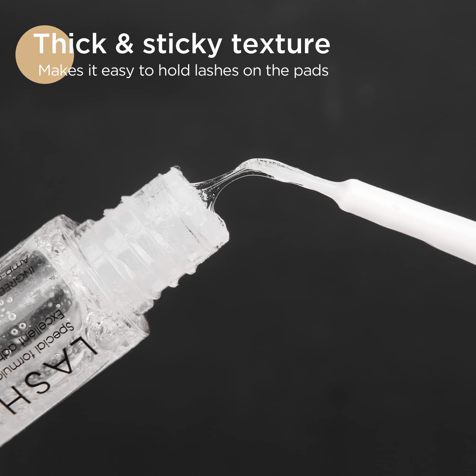 LASHVIEW Lash Lift Glue, Eyelash Perm Glue,Lash Lift Adhesive,Eyelash Lift Glue,Lash Perm Glue,No Irritation and Odorless,5ML.