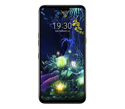 LG V50 ThinQ Smartphone LMV450PM, 5G, 128GB, Aurora Black - Sprint CDMA and GSM Unlocked