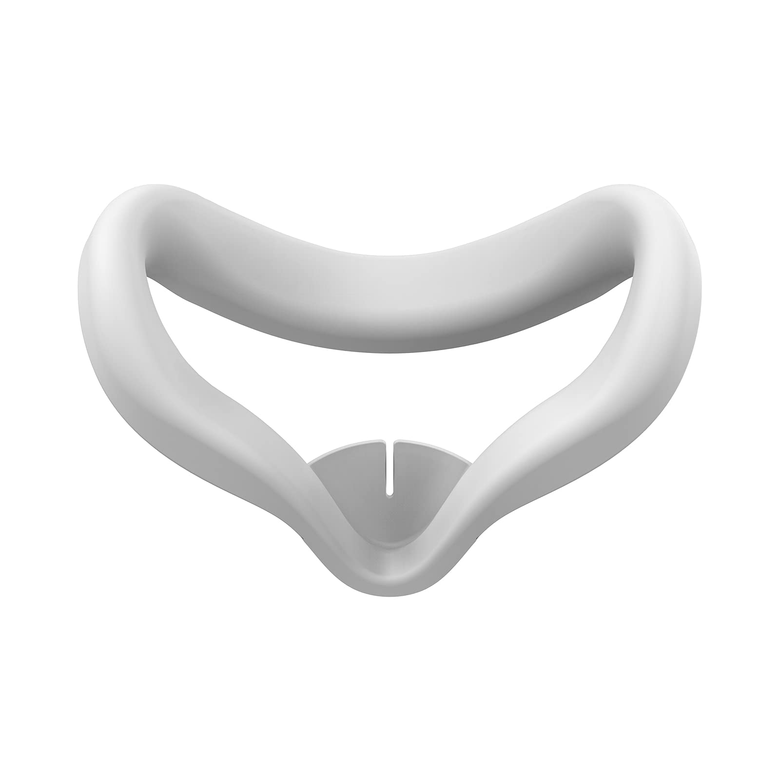 Anbee Silicone Soft Cushion Cover Comfort Shading Mask Padding Accessory Compatible with Oculus Quest 2 VR Headset (White)